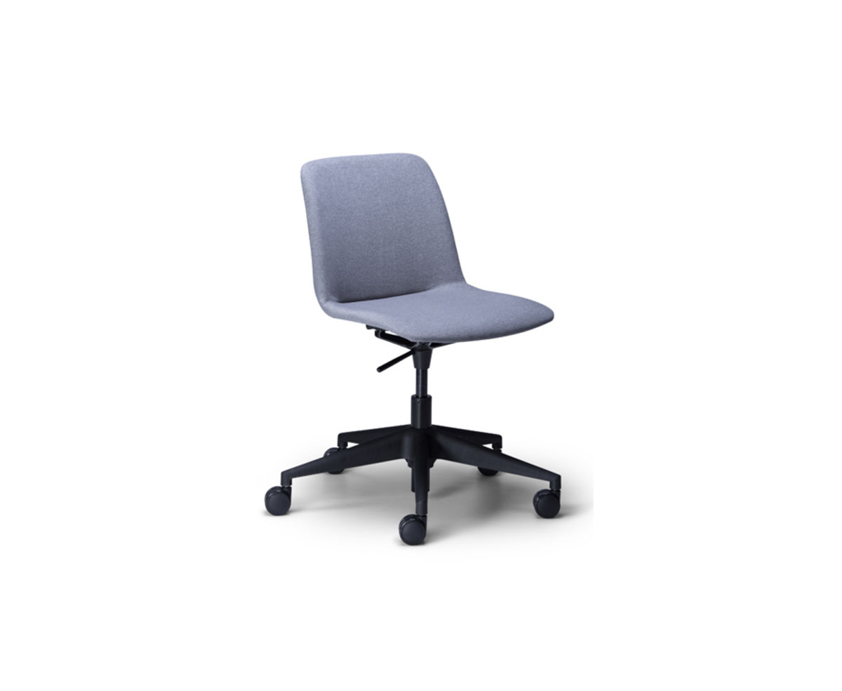 Breo Swivel 5 Way Upholstered - Office Spectrum